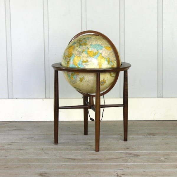 Vintage Globe - Etsy
