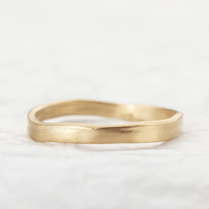 Organic Wedding Ring - Etsy