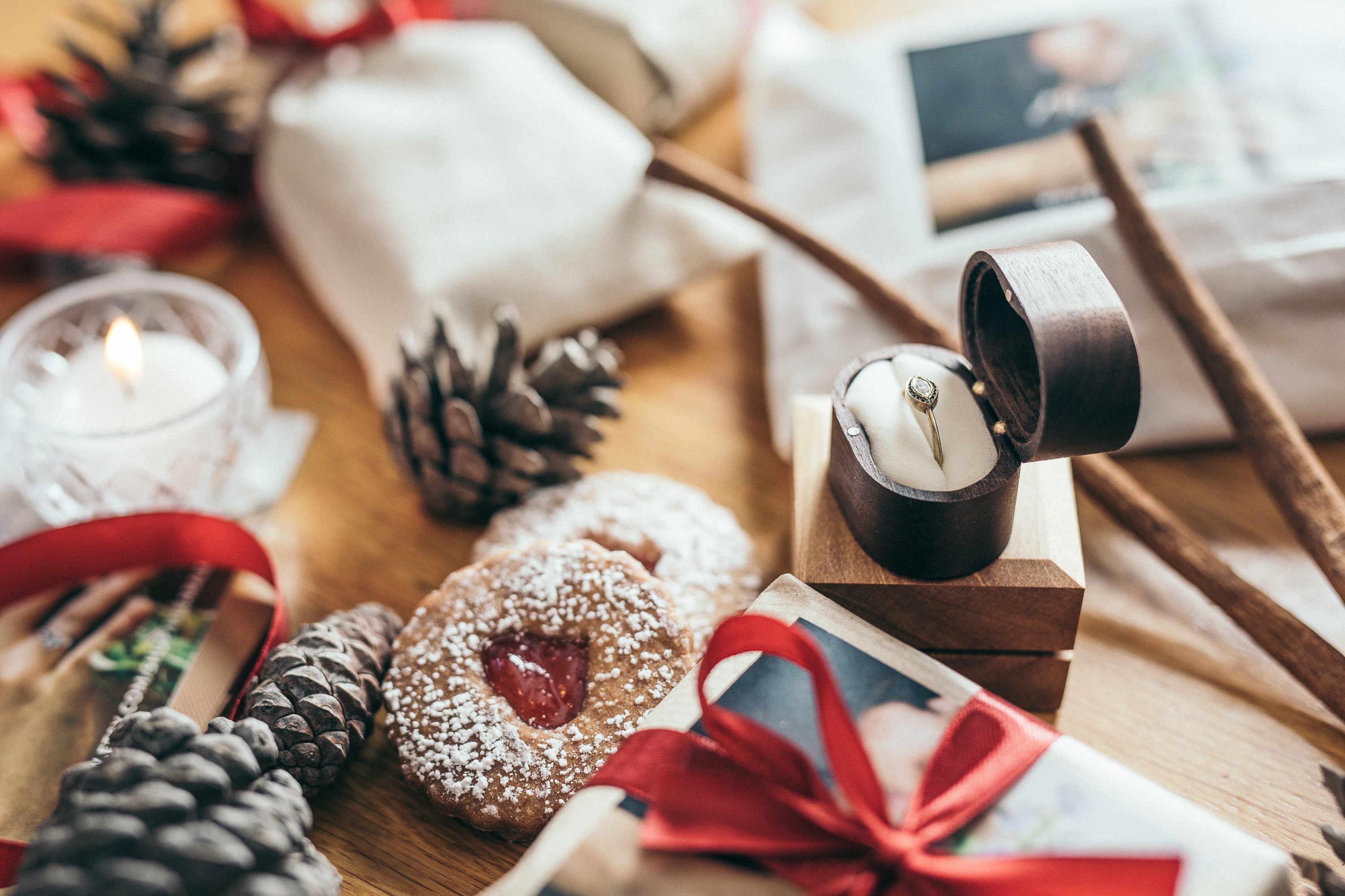 SET 14K Solid Gold & Diamond 2-piece Geometric-minimalist | Etsy