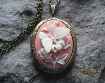 Butterfly Locket - Etsy
