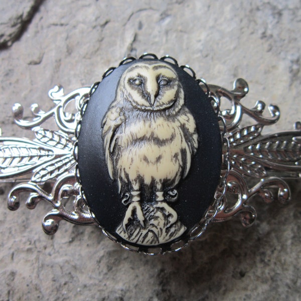 Owl Hair Clip - Etsy