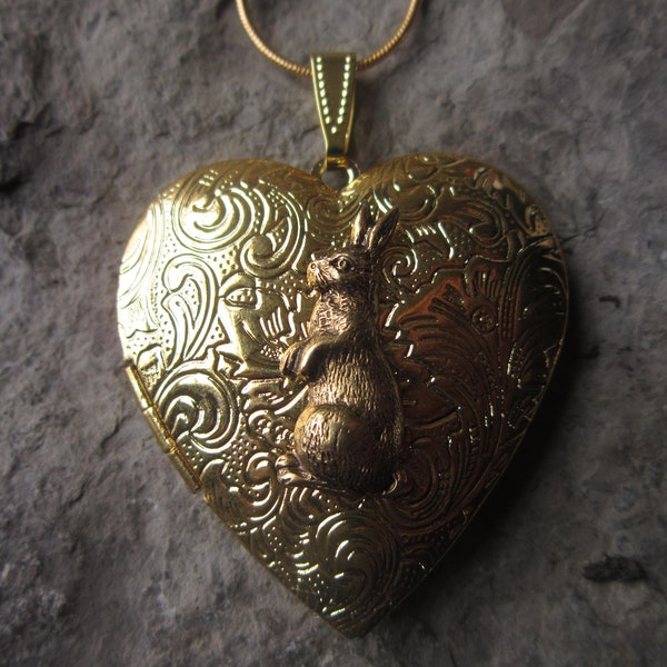 Bunny Locket - Etsy