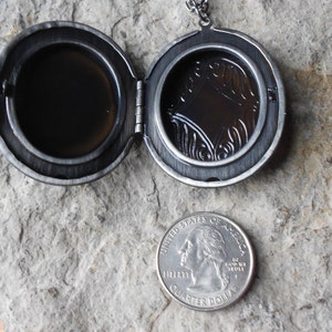 Creepy Baby Doll Hand Painted Cameo Lockets Zombie, Zombie Baby, Scary ...