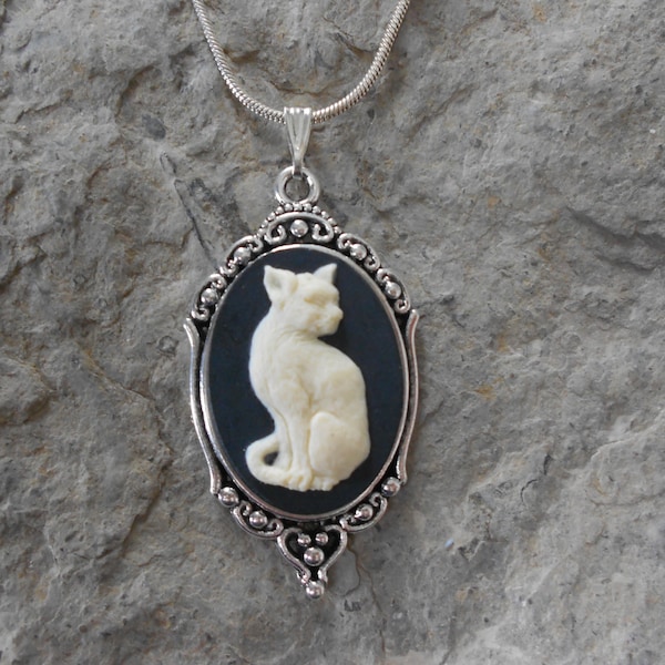 Cat Cameo - Etsy