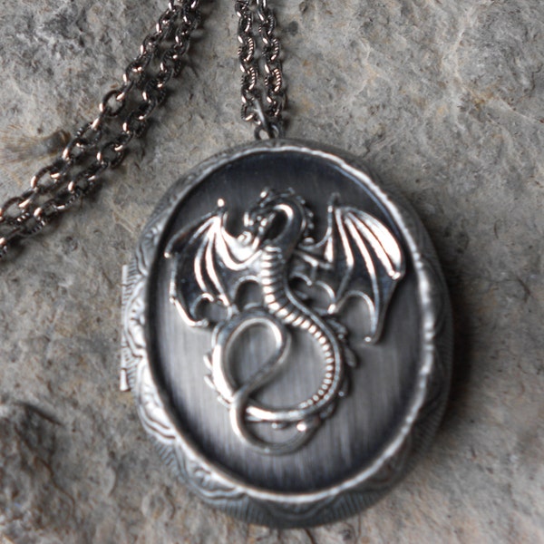 Dragon Necklace - Etsy