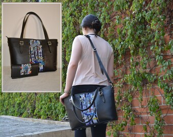 Guatemalan Weekender Leather Bag - Etsy