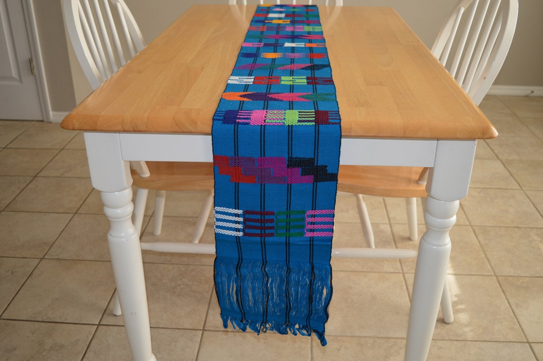 Chevron Table Runner. Guatemalan Table Runner, Wedding Table Runner ...