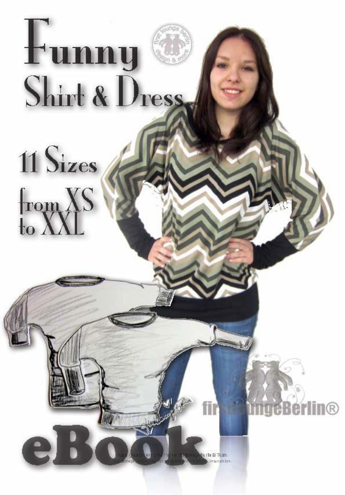 Us-funny ** Ebook Pdf-file Shirt & Dress With U-boat Neckline Sewing ...
