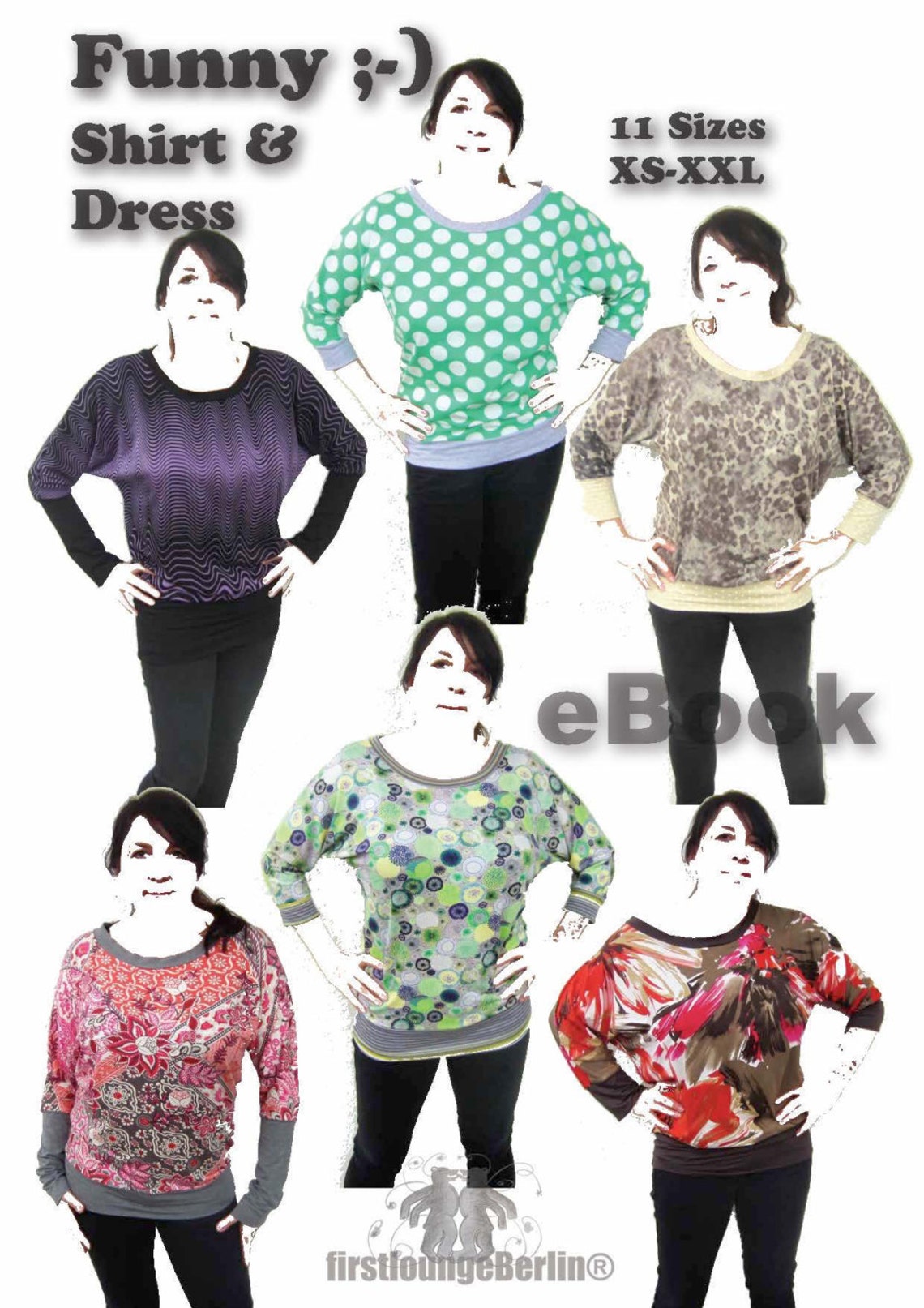 Us-funny ** Ebook Pdf-file Shirt & Dress With U-boat Neckline Sewing ...
