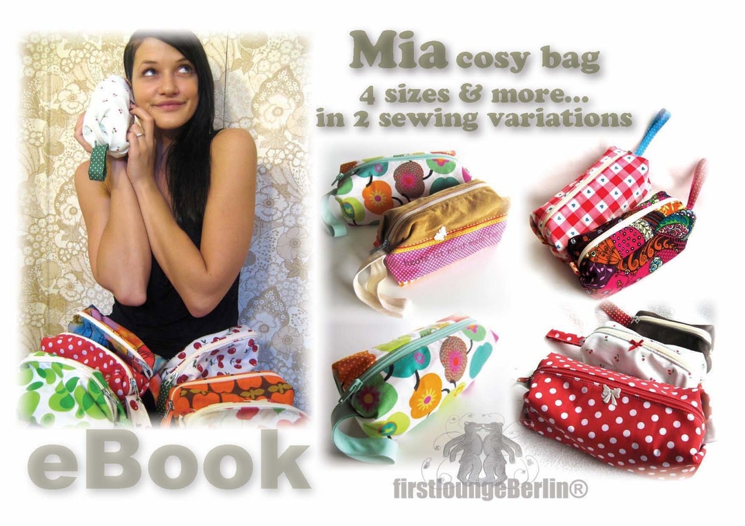 Us-mia *** Cosy Bag E-book Pdf-file Sewing Instruction Without Pattern ...