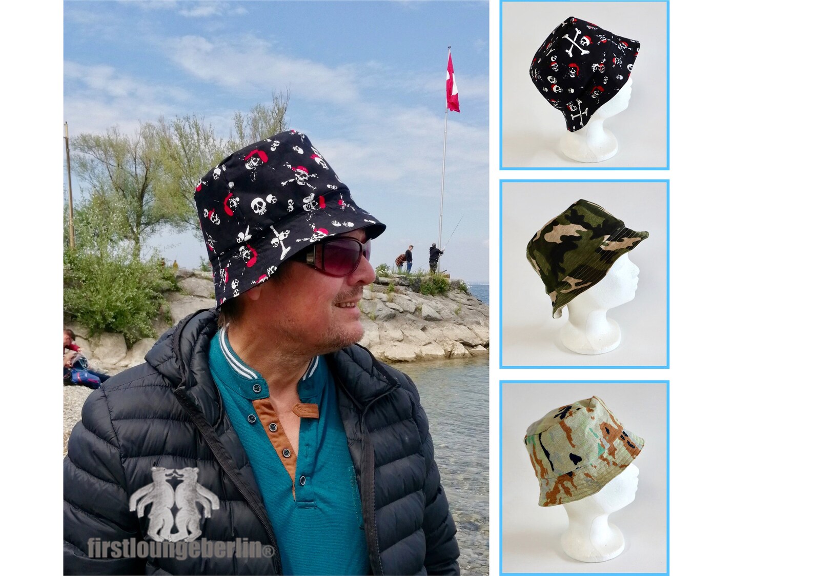 Sommerhut Bucket Hat Auch Zum Wenden Hut Fischerhut Für - Etsy