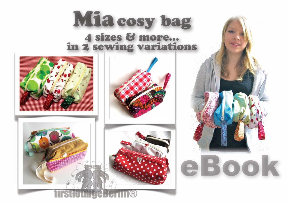 Us-mia *** Cosy Bag E-book Pdf-file Sewing Instruction Without Pattern ...