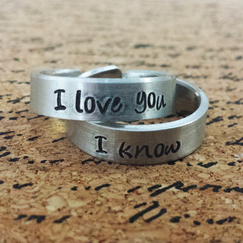 I Love You Ring - Etsy