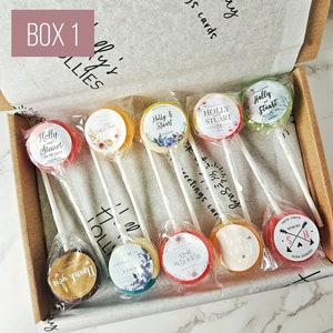 Wedding Alcoholic Lollipop Sample Box - Wedding Favours - Alcoholic ...