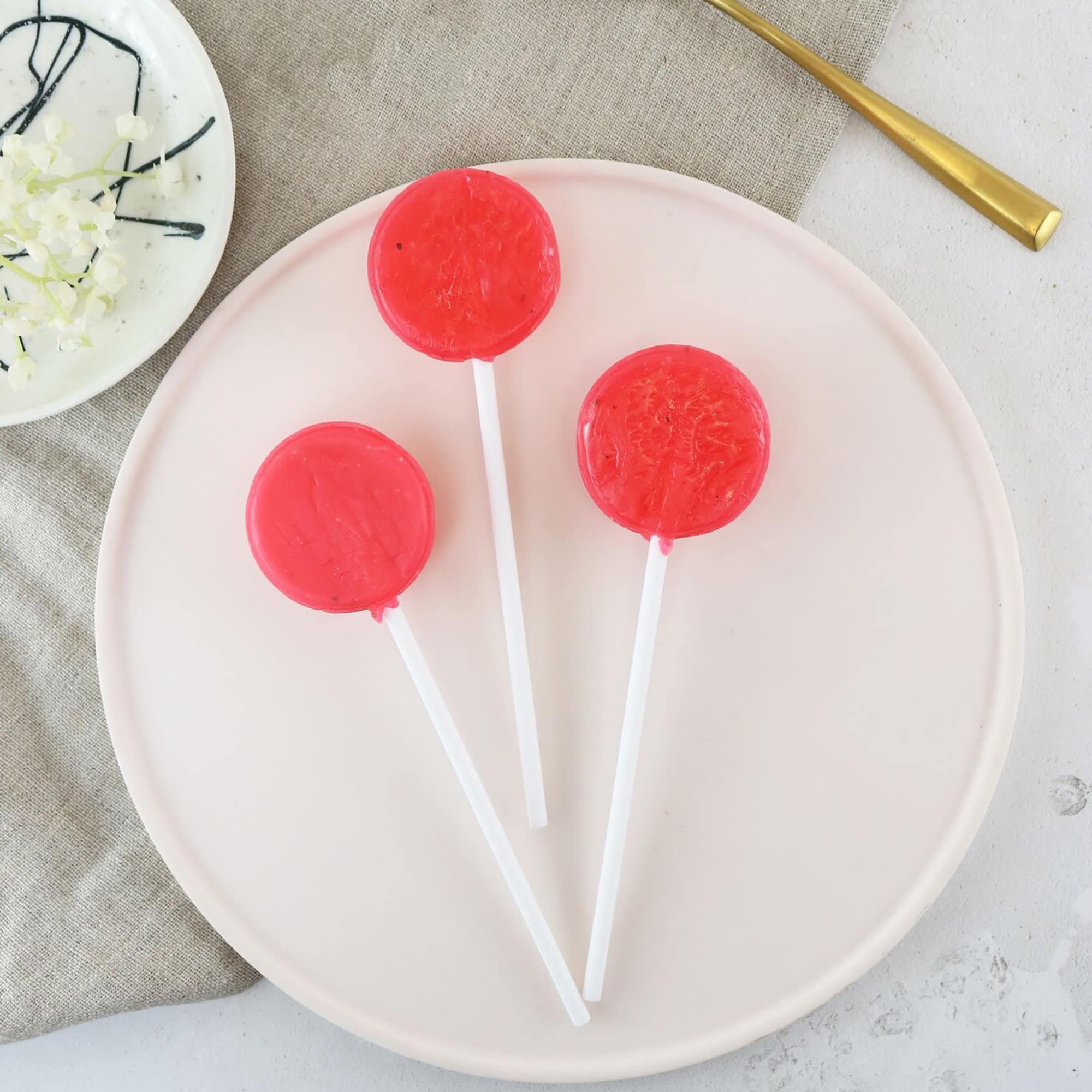 Alcoholic Raspberry Mojito Lollipops - Wedding Favour - Birthday ...