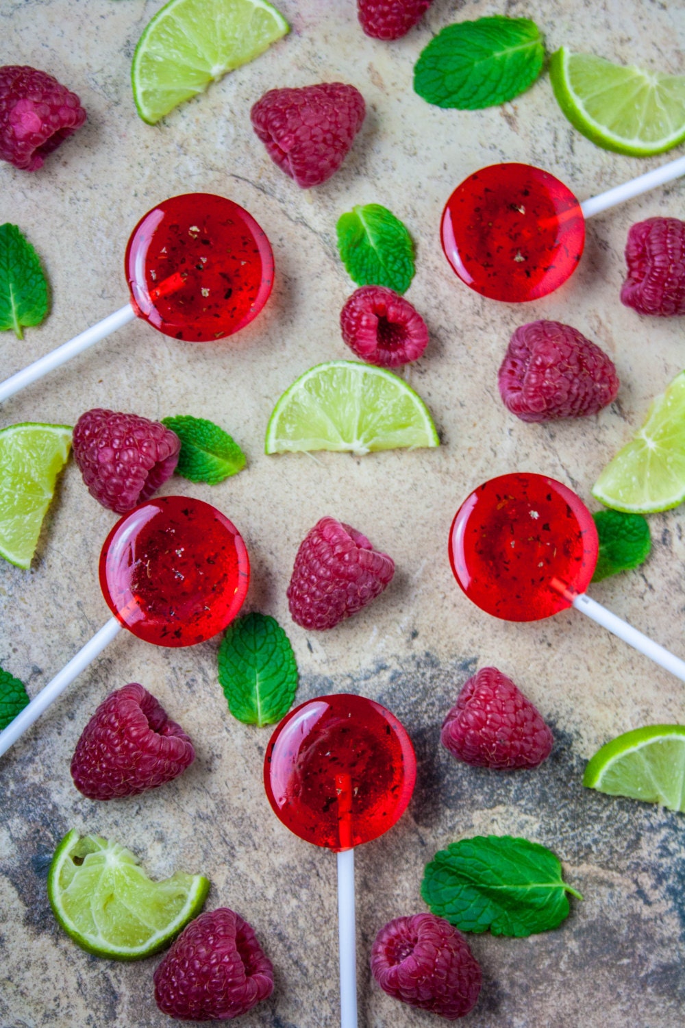 Alcoholic Raspberry Mojito Lollipops Wedding favour | Etsy