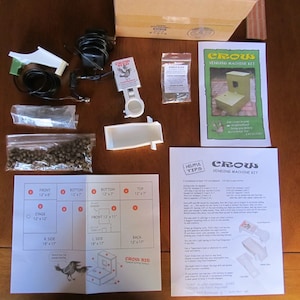 Crow Box Vending Machine Kit * Crows Bring You MONEY * Study Crows ...