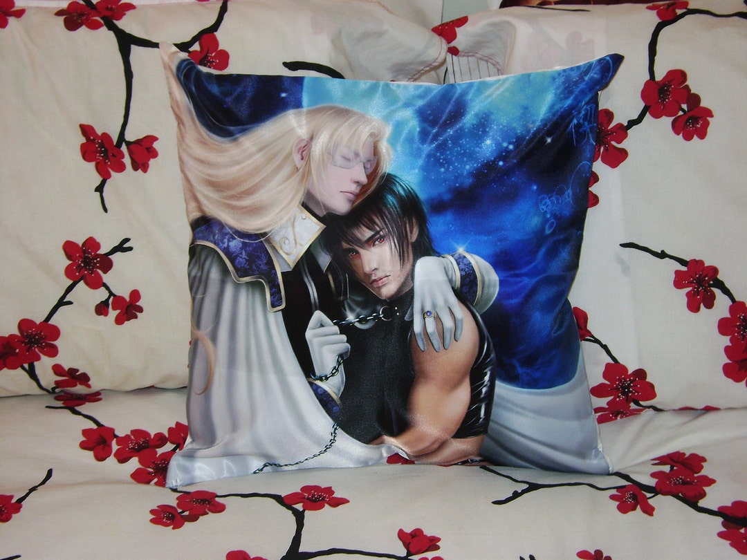 Ai No Kusabi Iason Mink X Riki Art Throw Pillow Case/cover - Etsy