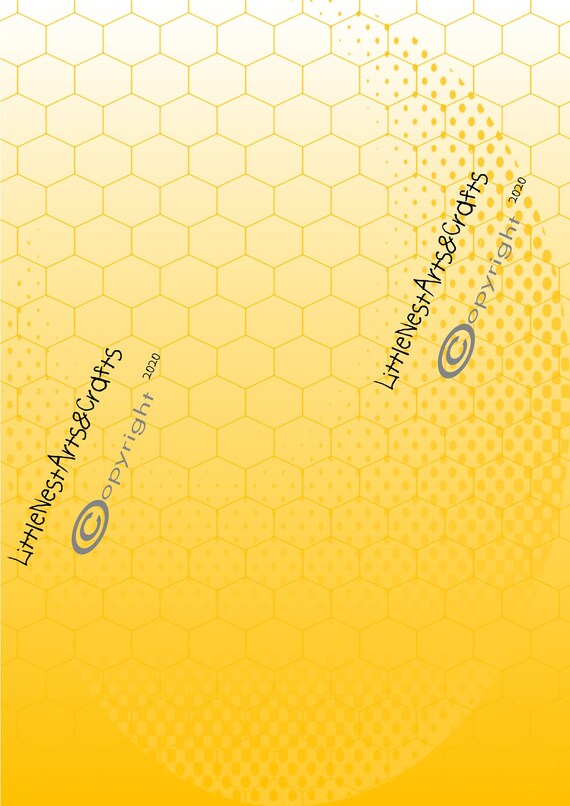Digital Papers Honeycomb Design | Etsy