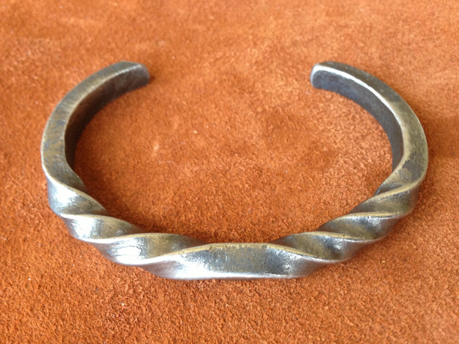 Hand Forged Viking Oath Ring Bracelet - Etsy