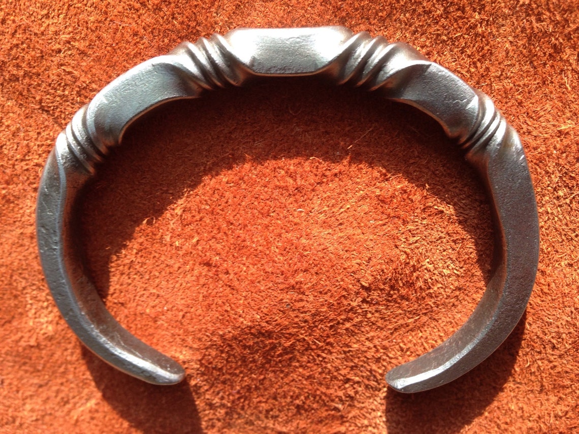 A Pair of Hand Forged Viking Oath Ring Bracelets Mix and Match Styles ...