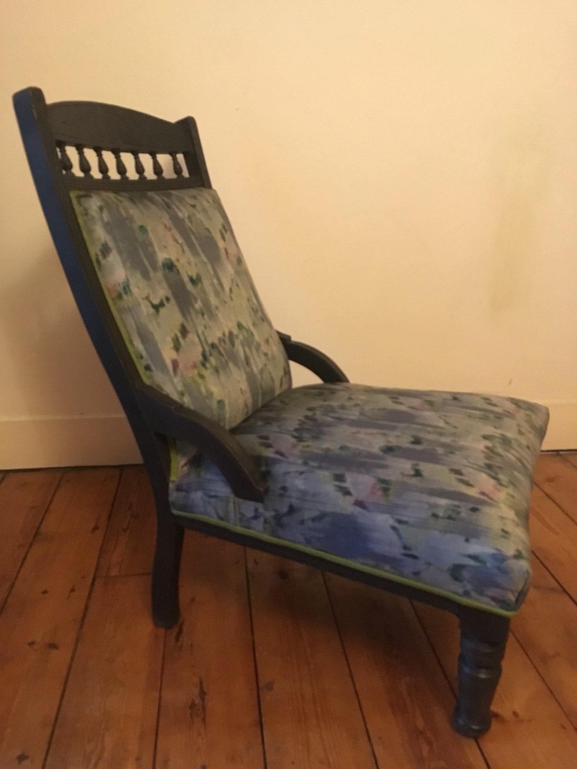 Edwardian Nursing Chair in Swaffer Velvet - Etsy UK