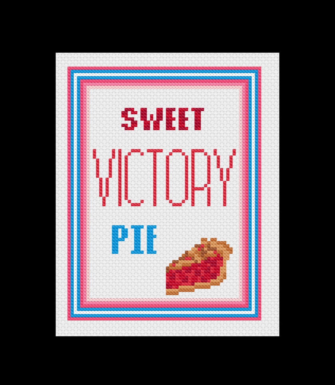 Sweet Victory Pie - Waitress - PDF Cross Stitch Pattern - Etsy