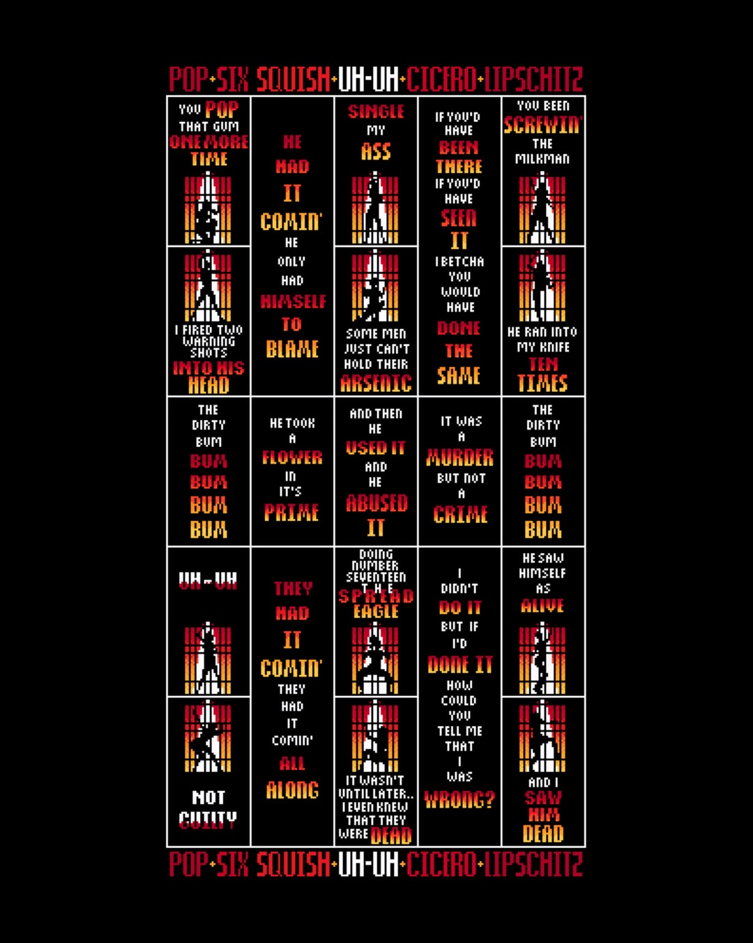 Cell Block Tango - Jail Cells - Chicago - PDF Cross Stitch Patterns - Etsy