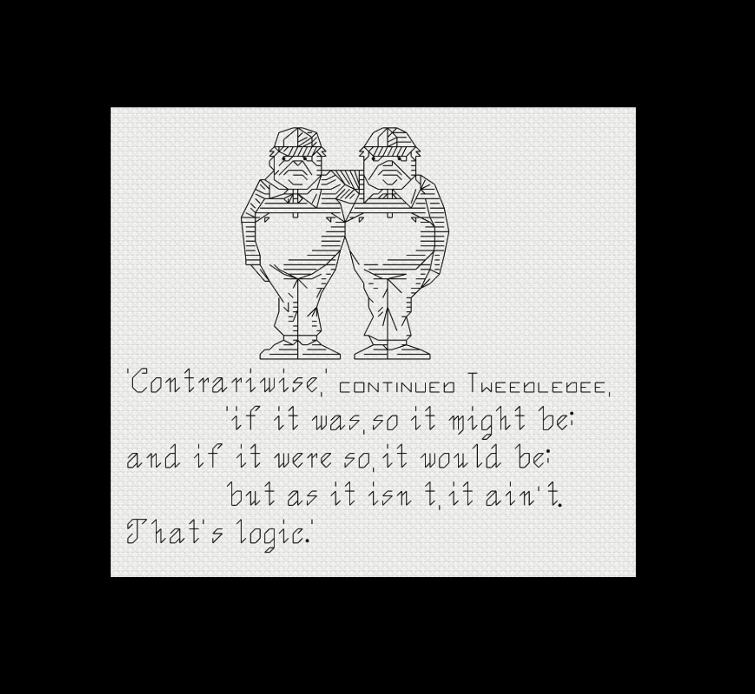 Contrariwise Alice In Wonderland