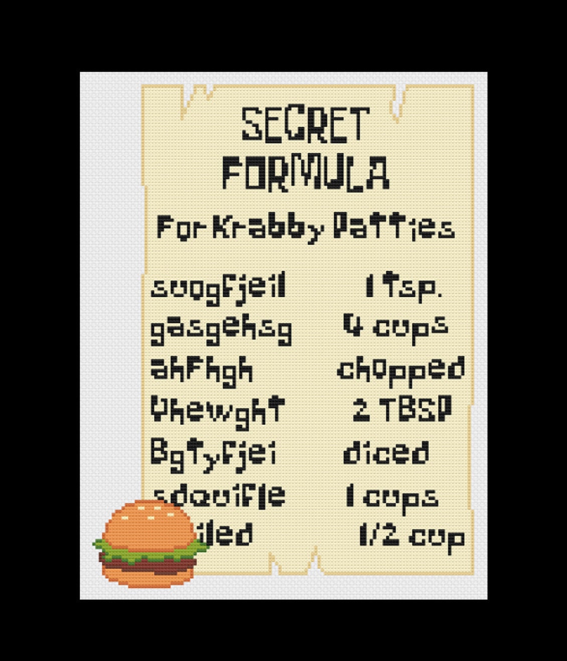 Spongebob Secret Formula Spongebob Secret Formula