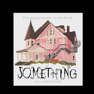 The Pink Palace Coraline Cross Stitch Pattern | Etsy