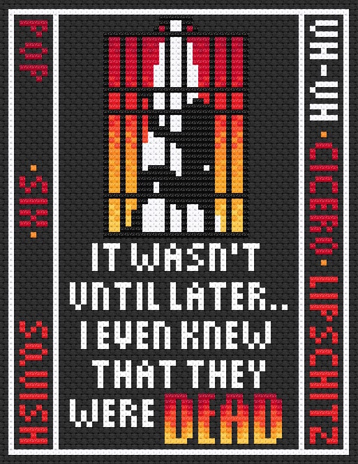 Cell Block Tango - Small Set - Chicago - PDF Cross Stitch Patterns - Etsy
