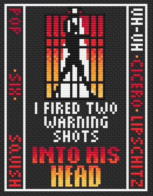 Cell Block Tango - Small Set - Chicago - PDF Cross Stitch Patterns - Etsy