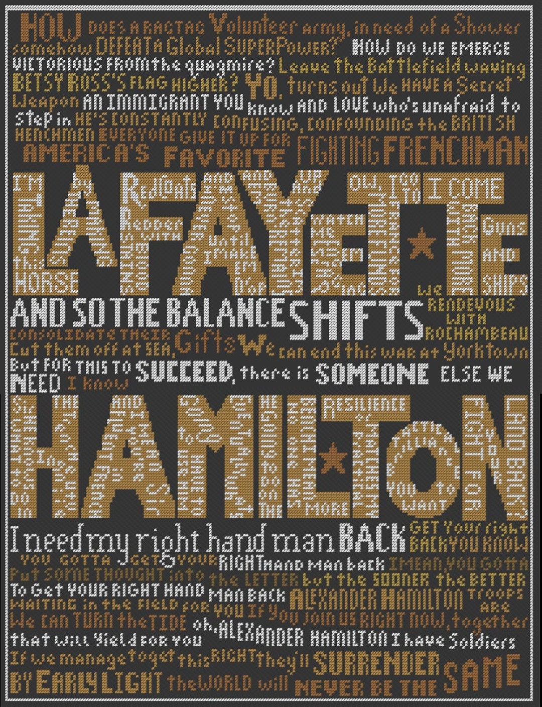 Guns and Ships - Hamilton - PDF Cross Stitch Patterns - Etsy