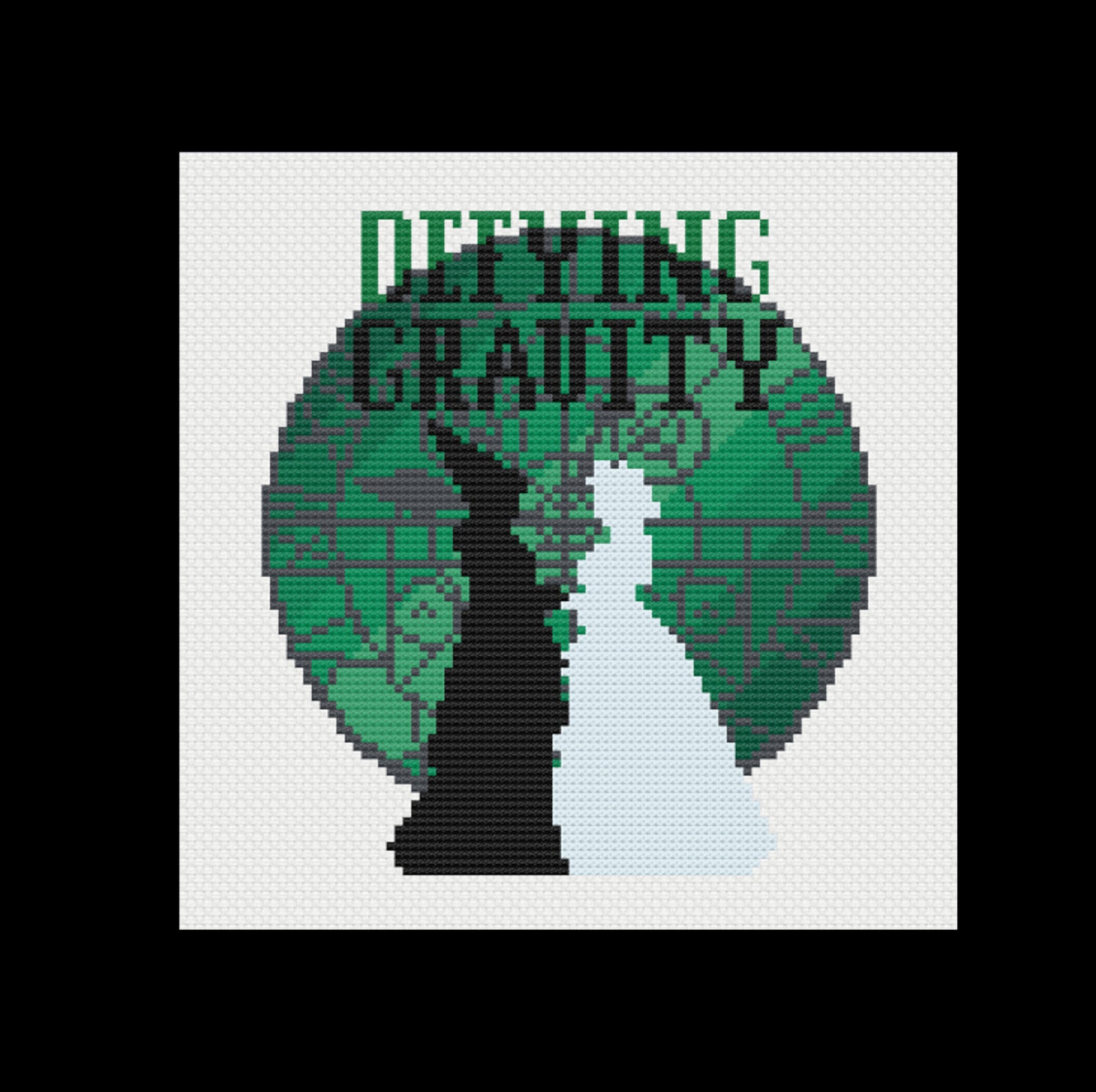 Defying Gravity - Wicked - PDF Cross Stitch Pattern - Etsy