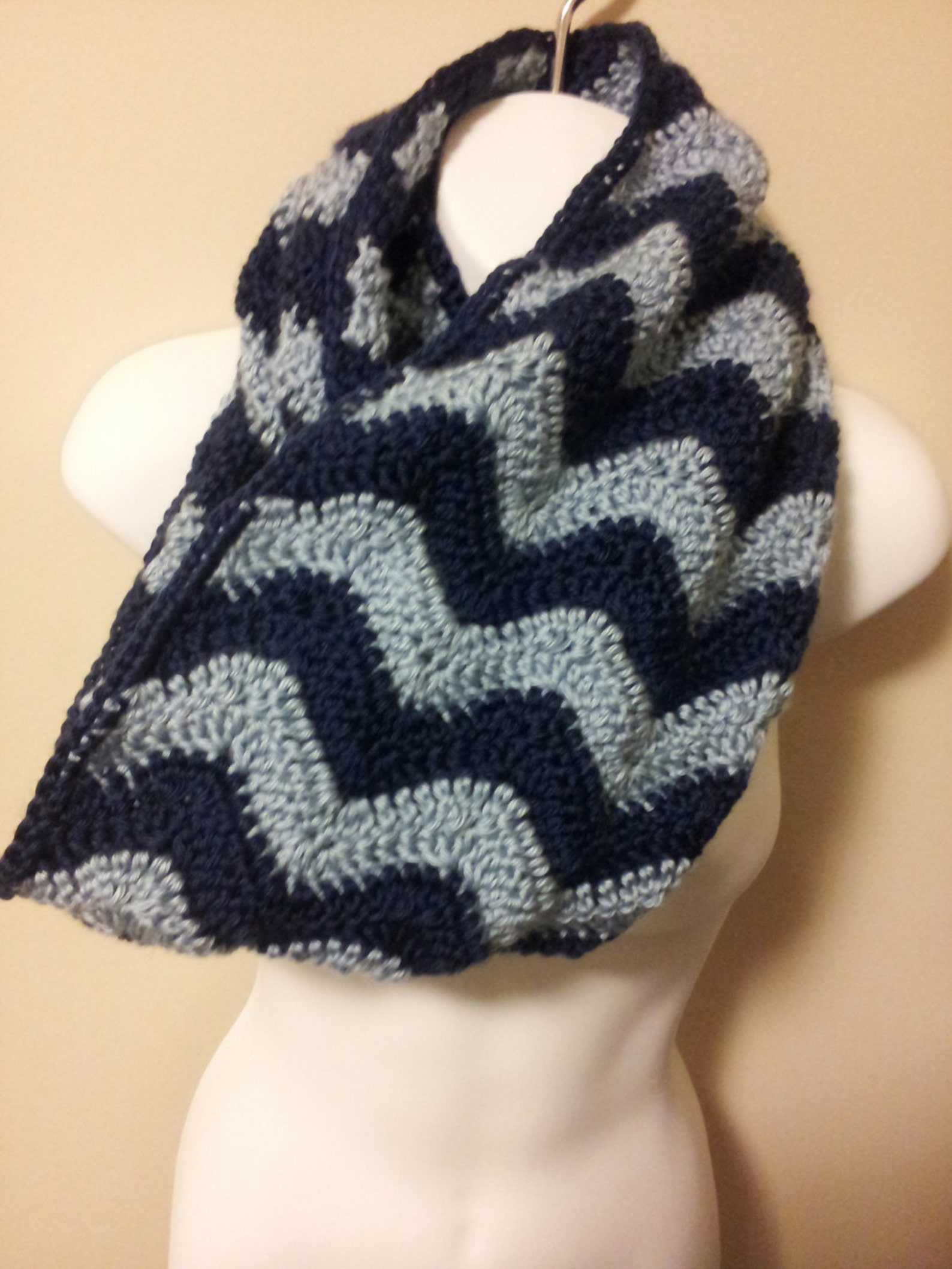 Chevron Infinity Scarf - Etsy