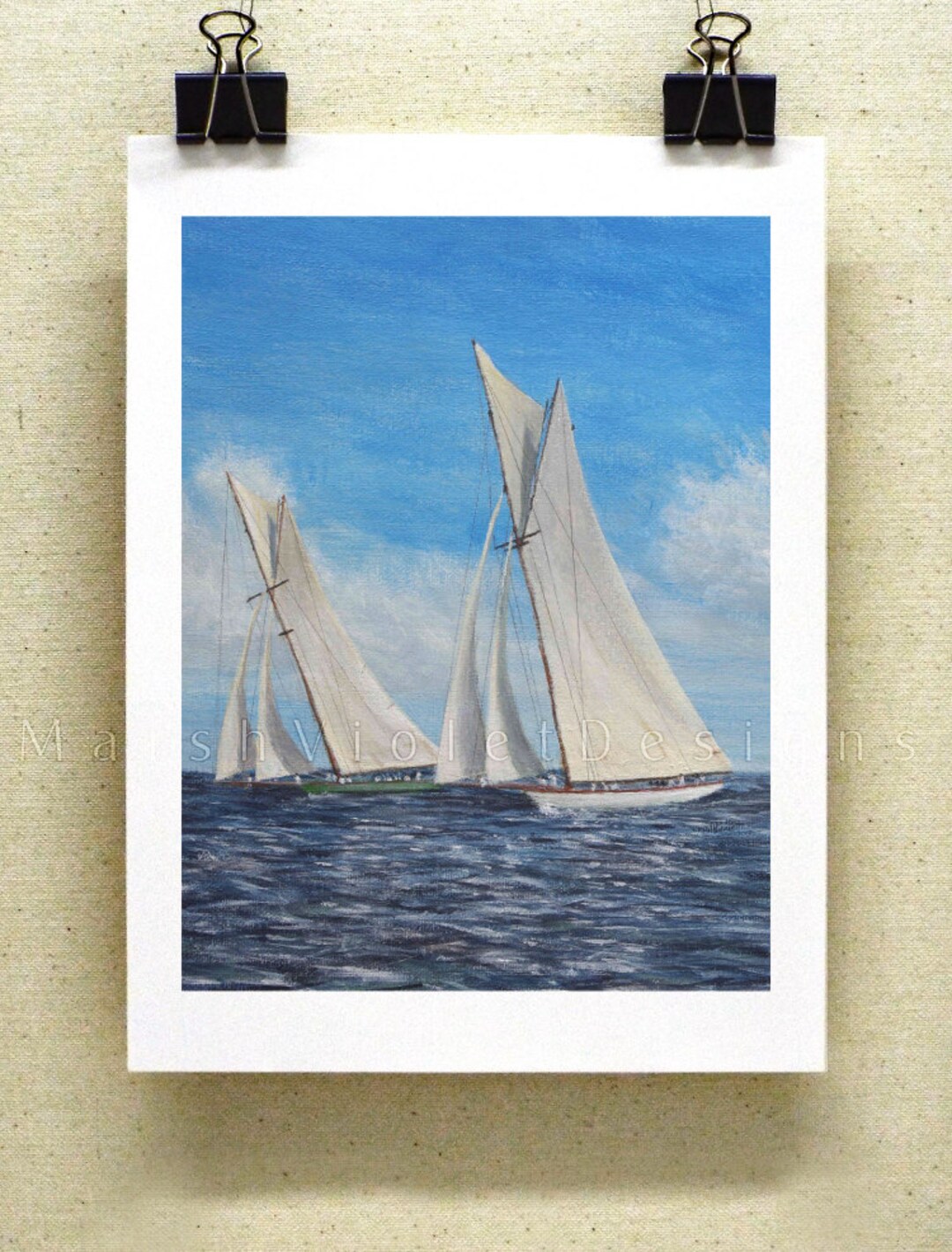 Sailboat Print, Sailboat Art, Sailing Art, Nautical Print, Nautical ...
