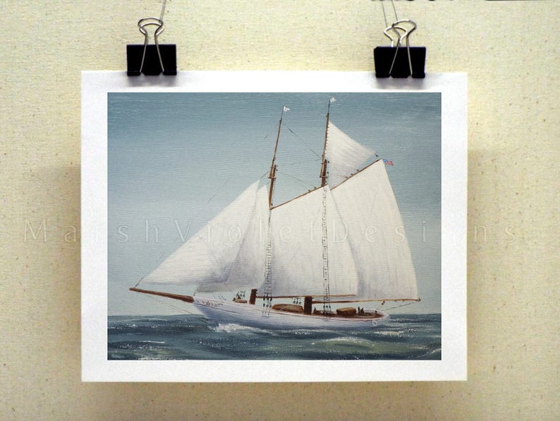 Sailboat Print, Sailboat Art, Sailing Art, Nautical Print, Nautical ...