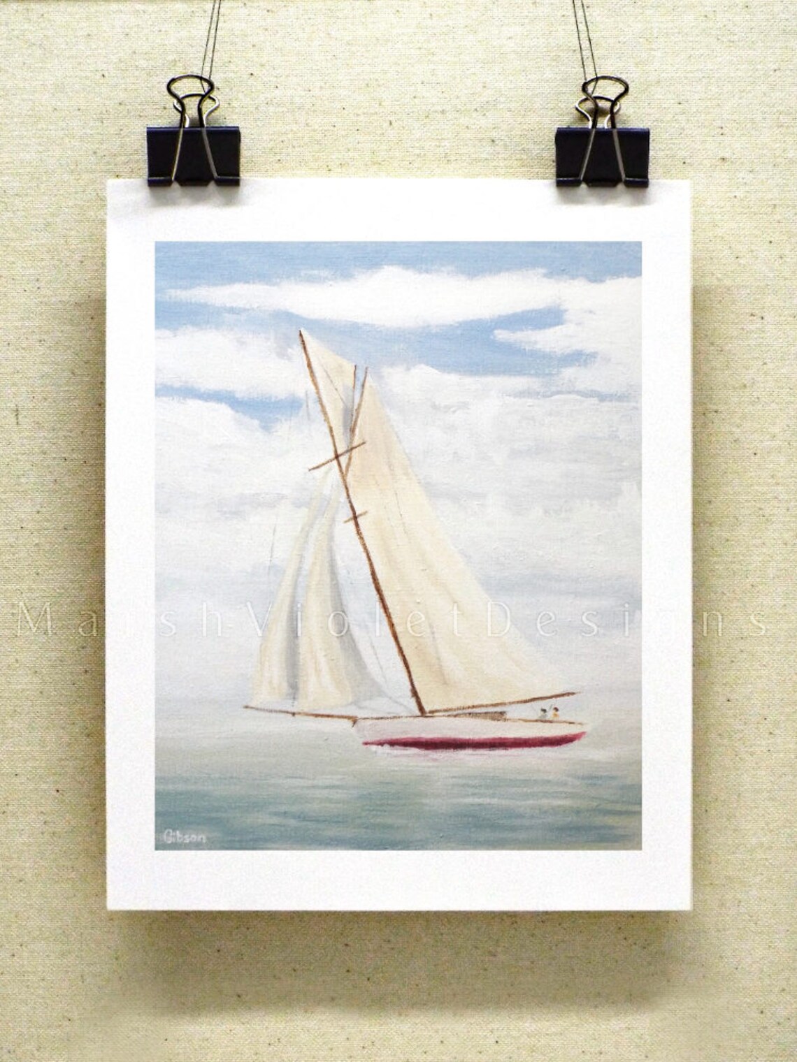 Sailboat Print Sailboat Art Sailing Art Nautical Print - Etsy España