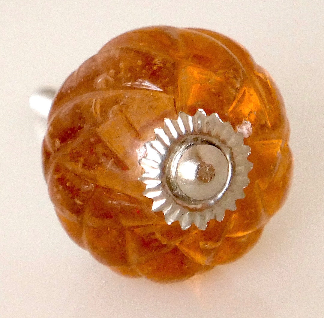 SALE Set of 4 Crystal Honey Knobs CLEARANCE - Etsy