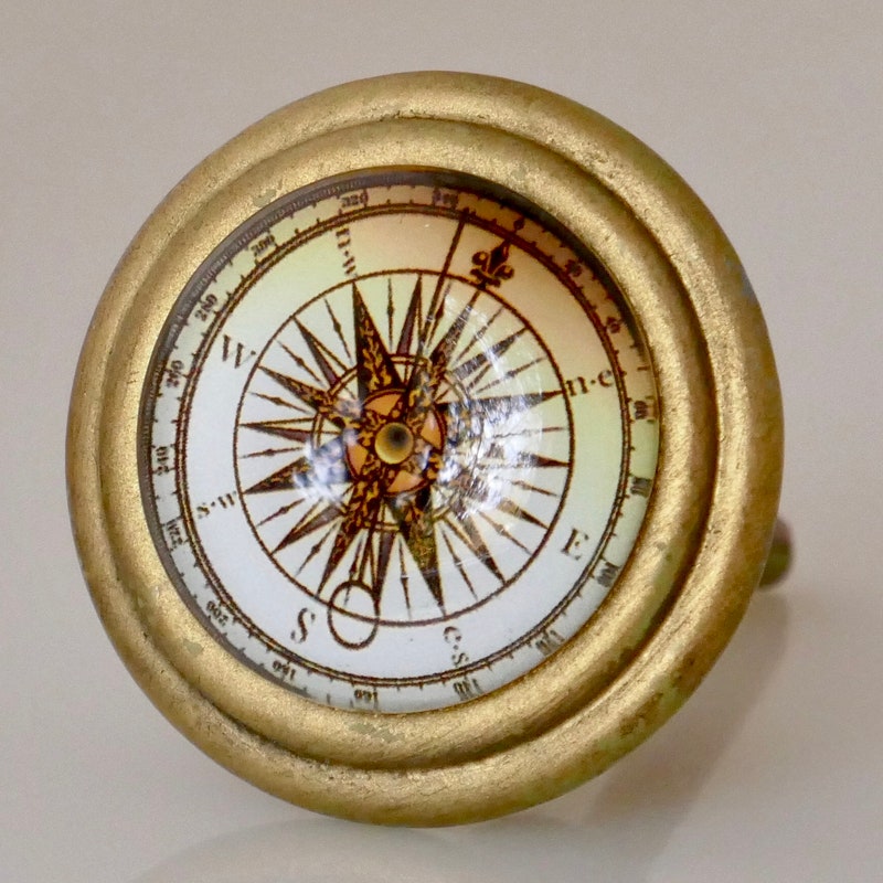 Compass Knob - Etsy