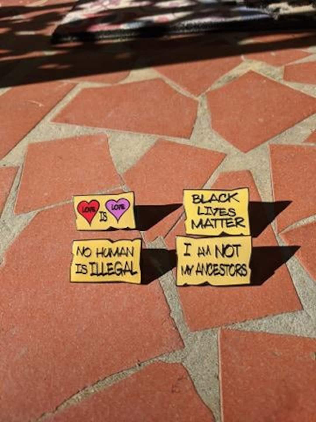 Protest Hat Pins (FREE Shipping/tracking) - Etsy