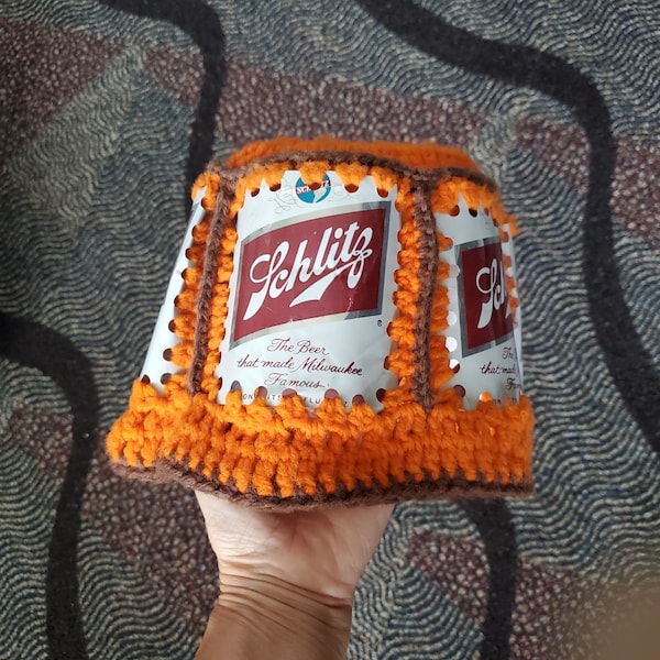 Beer Can Crochet Hat - Etsy