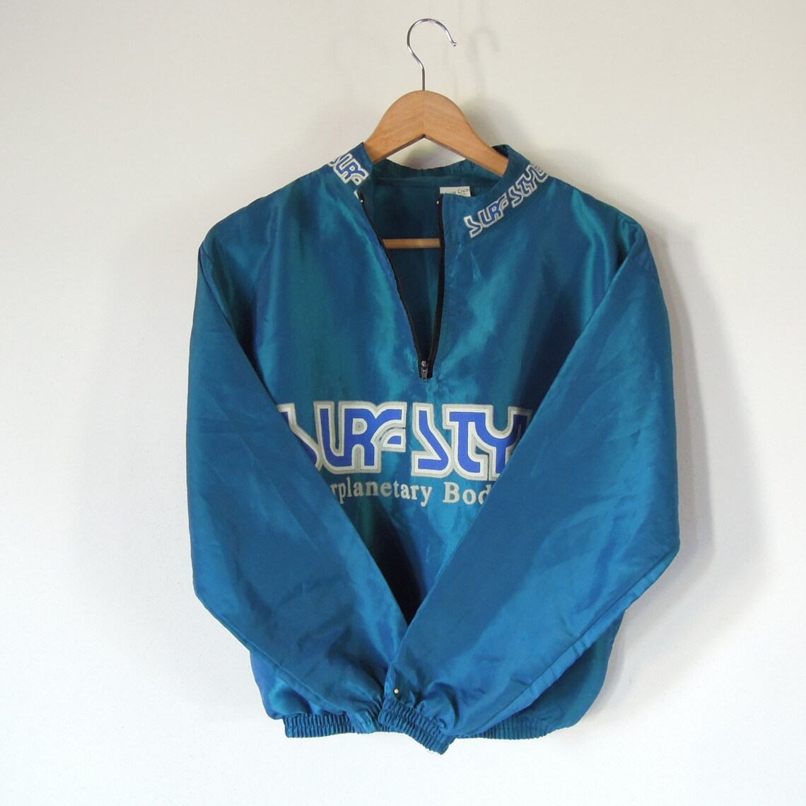 Youth Surf Style Iridescent nylon Jacket windbreaker 80's | Etsy