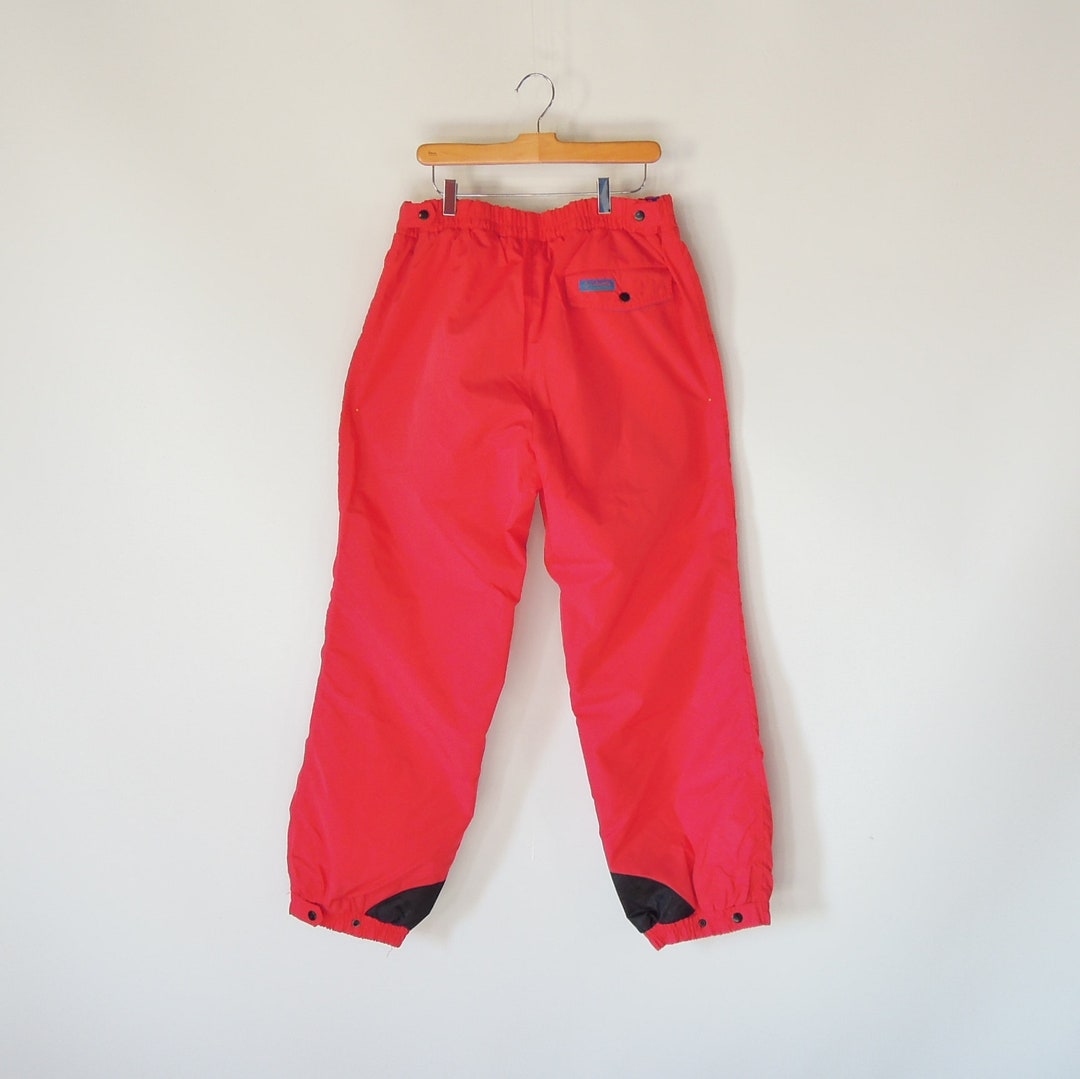 Vintage Columbia Red Ski Pants: Men's XL 90s Snow Pants - Etsy