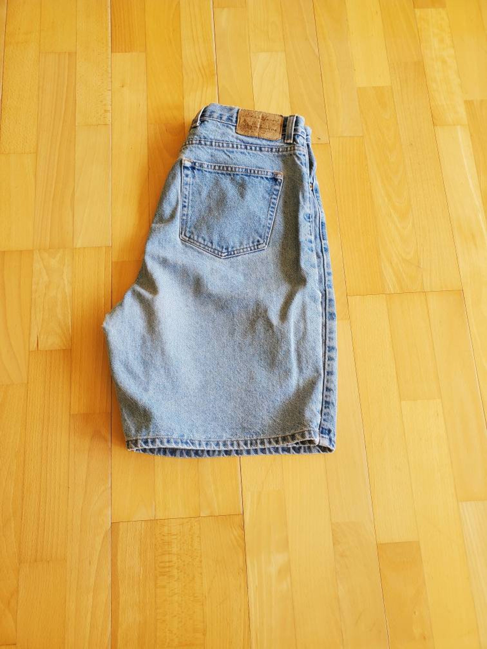 Vintage 90s Eddie Bauer Denim Cut Offs: High Waisted Mom Shorts, Size ...