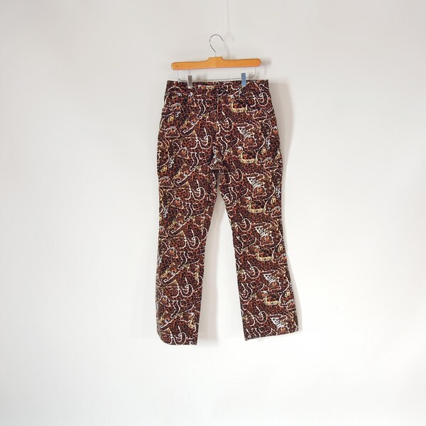 Cheetah Print Pants - Etsy