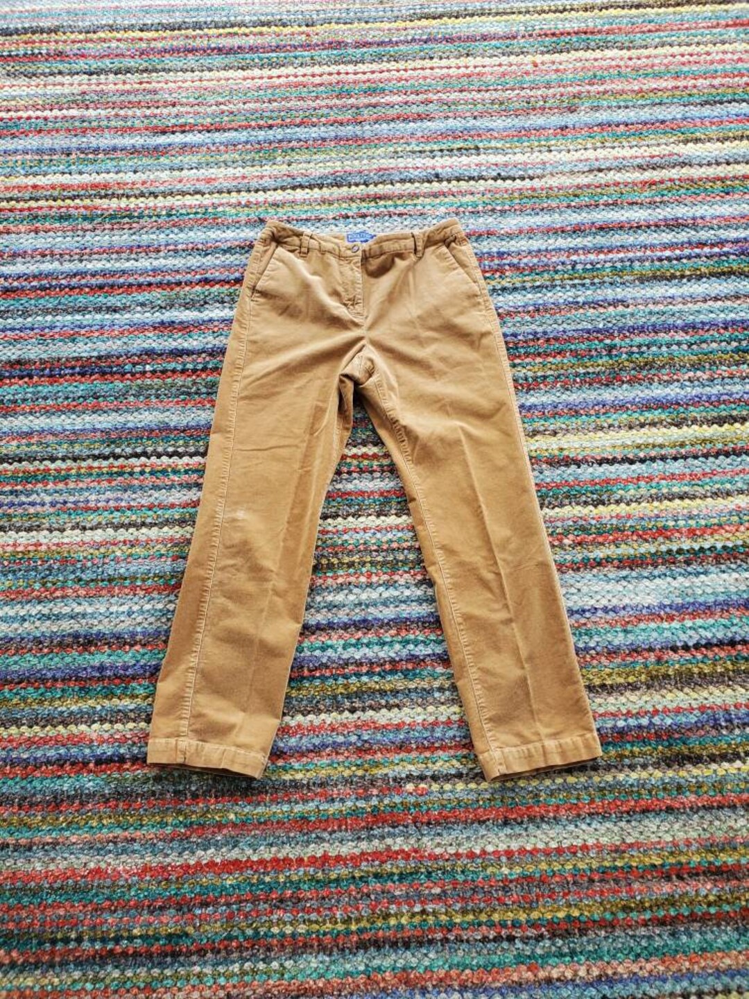 Pendleton Stretch Corduroy Trousers Pants Women's Size 10 Flat Front ...