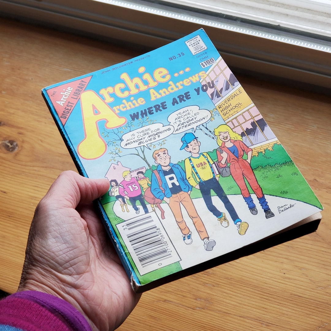 Archie Archie Andrews Where Are You, Comic Book From 1984 Rarchie ...