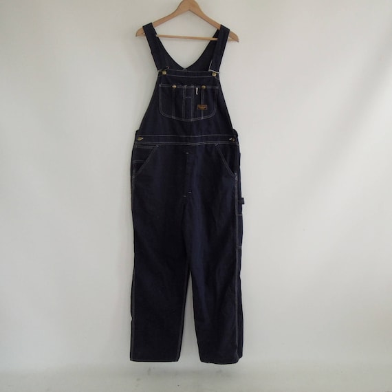 Sears Tradewear Tri-blend Union Made Bib Overalls Size 38/31 Sears Tradewear Tri-blend Union Made Bib Overalls Size 38/31